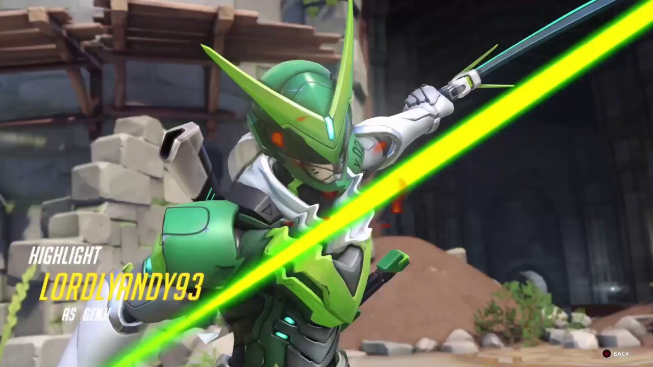 Overwatch origins edition Genji highlight 49 - YouTube