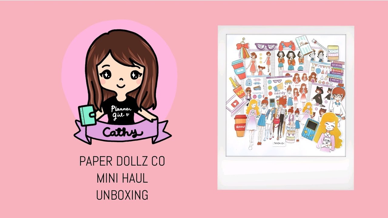 Mini Haul | Unboxing | Paper Dollz Co - YouTube