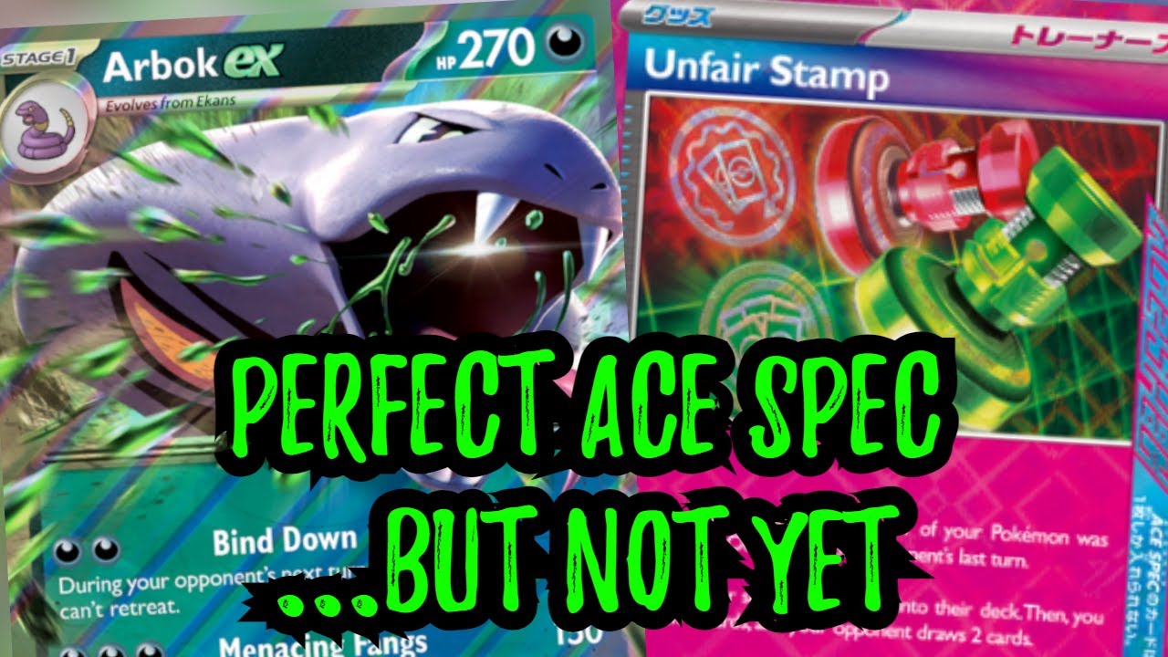 Arbok ex is AWESOME NOW But Wait for Unfair Stamp Pokemon TCG Live ...