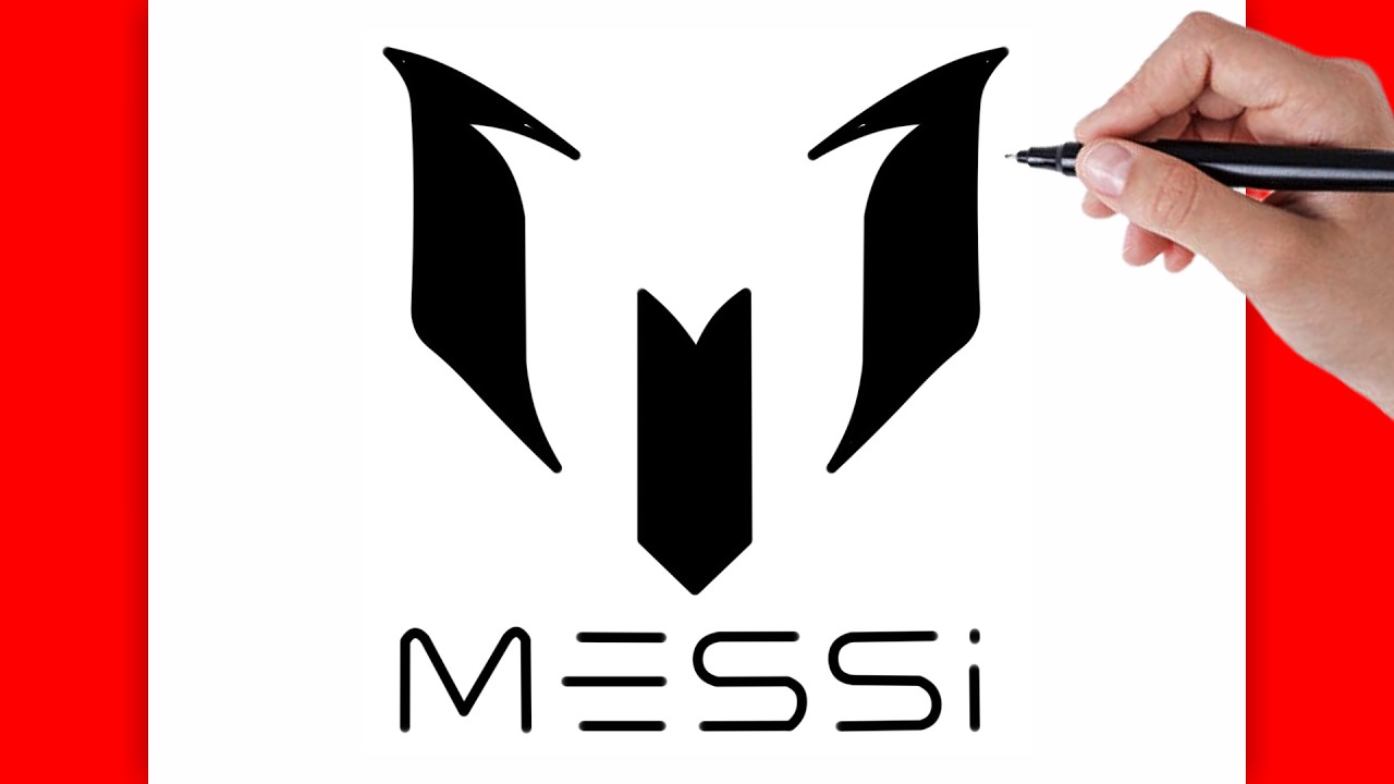 HOW TO DRAW LIONEL MESSI LOGO | DRAWING STEP BY STEP - YouTube