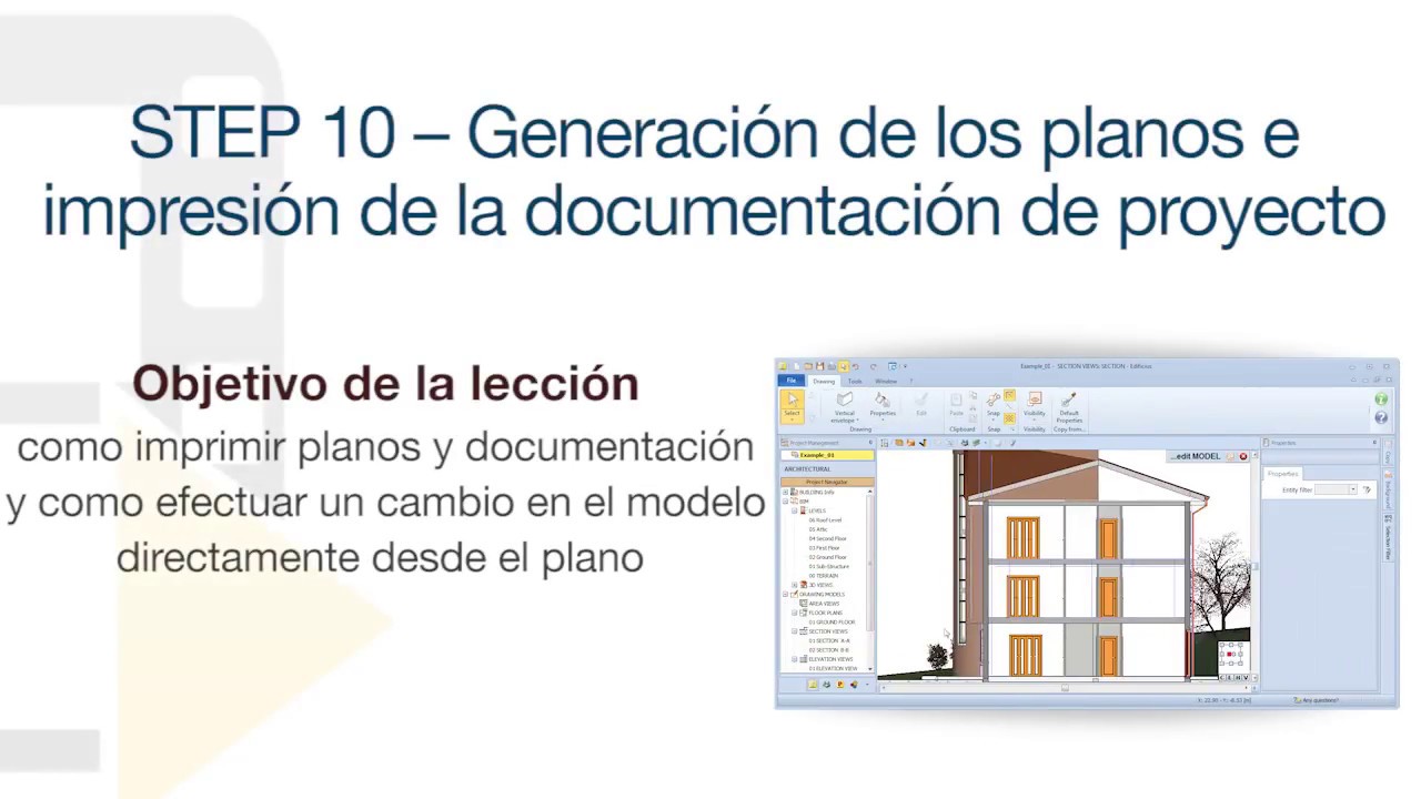 Tutorial de Edificius - STEP 10 - Generación de documentación de proyecto - ACCA software - YouTube
