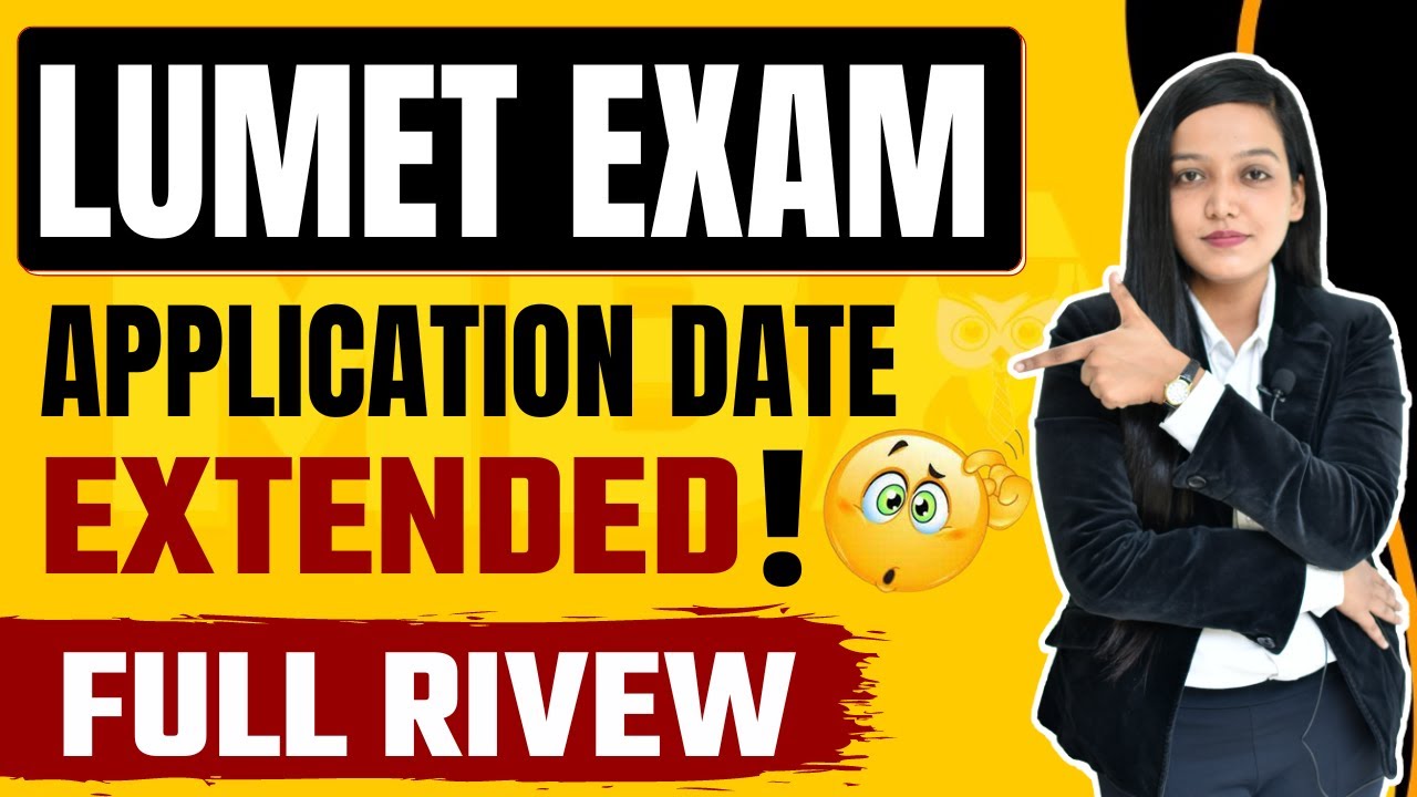 LUMET Exam | Eligibility | Fees | Exam Pattern | Syllabus | Important ...