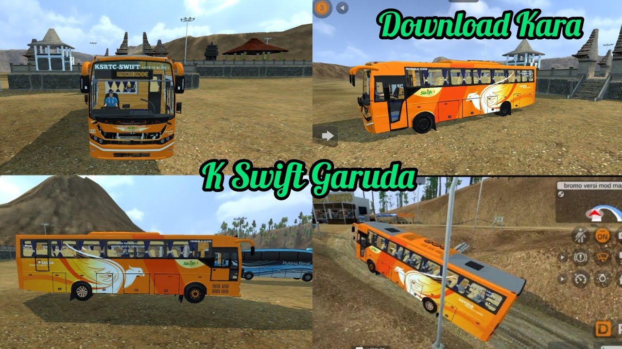 How to download K Swift Garuda Bus Mod For Bus Simulator Indonesia ...
