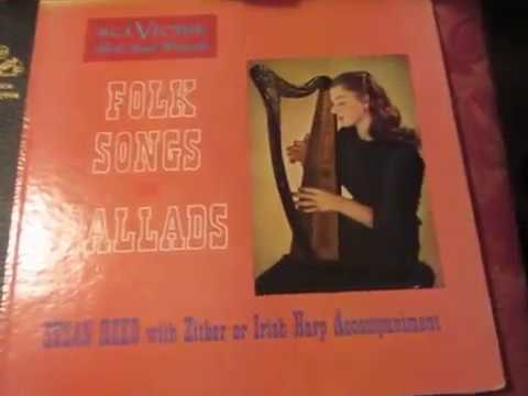 Barbara Allen - Susan Reed - Zither - Folk Song - 78 rpm - HMV 102 ...