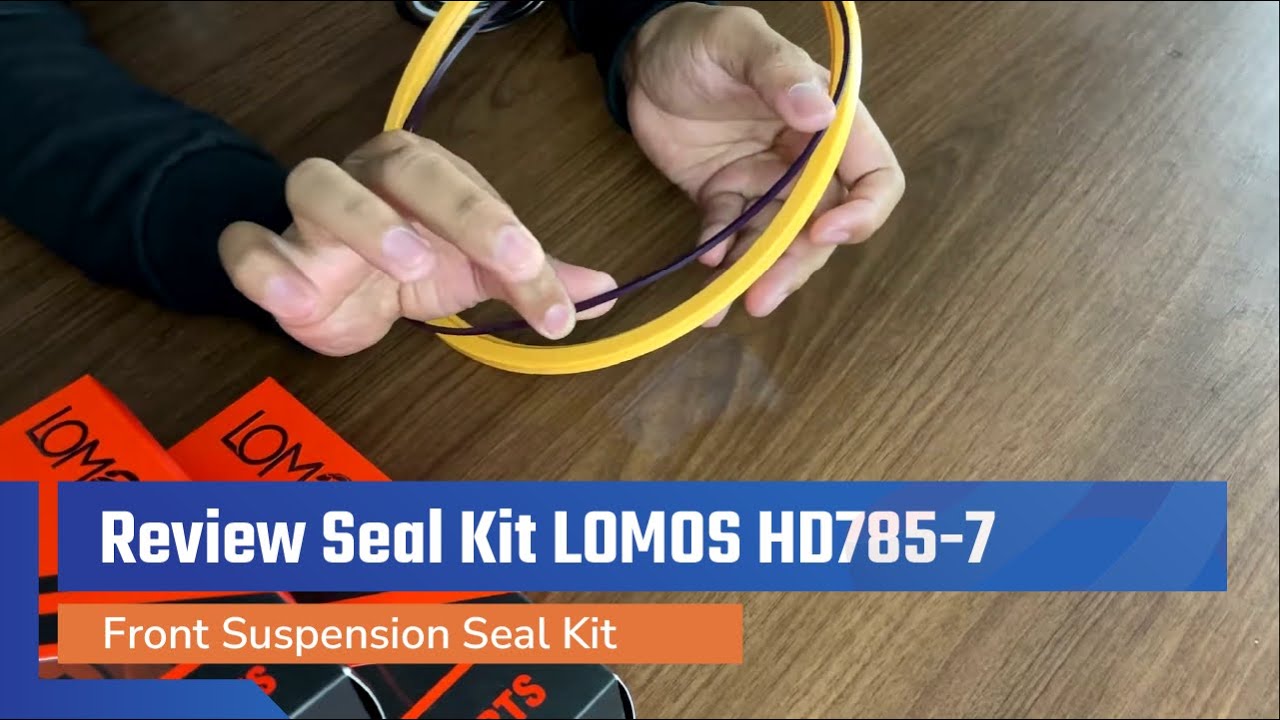 KOMATSU HD785-7 SEAL KIT FRONT SUSPENSION LOMOS - YouTube
