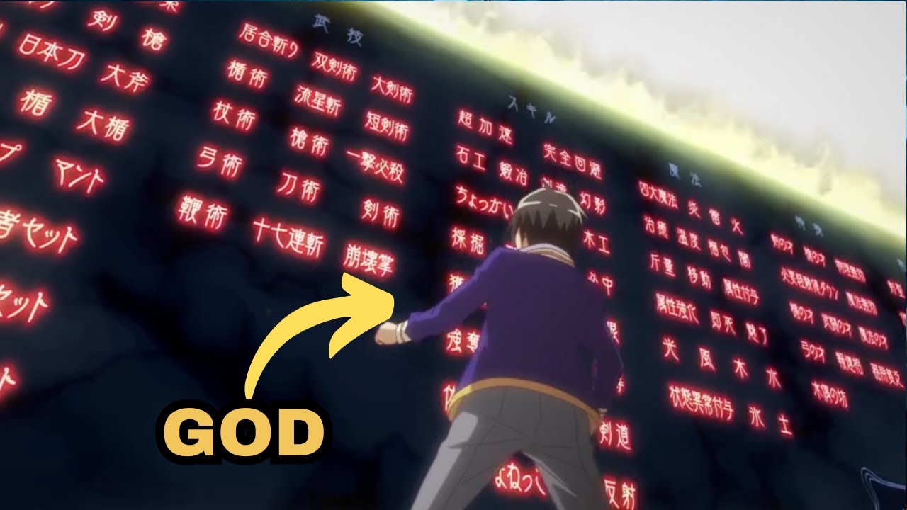 🔶He Was Alone So God Gives Him 1000 Left Over Skills | Anime Recap (1 ...