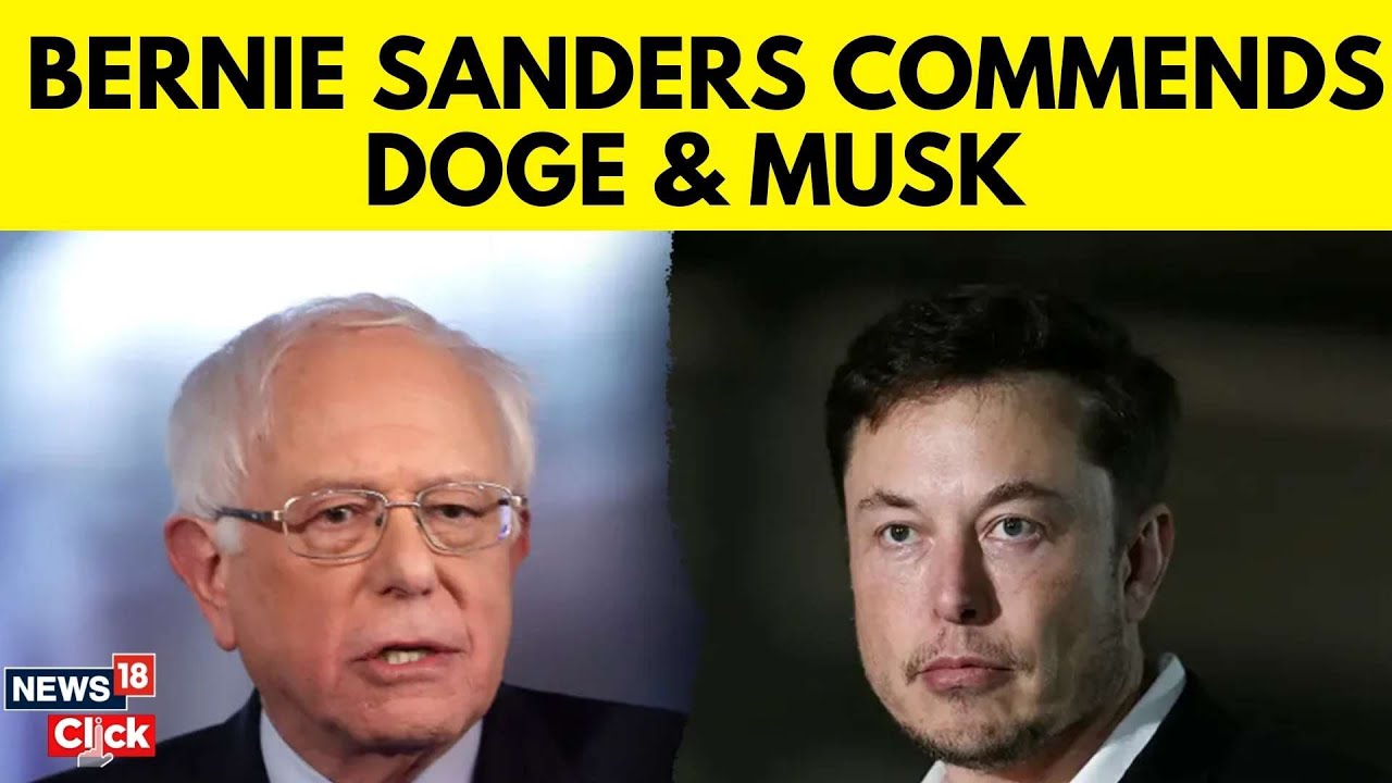 US News Today | Bernie Sanders Favours Doge | Bernie Sanders Elon Musk ...
