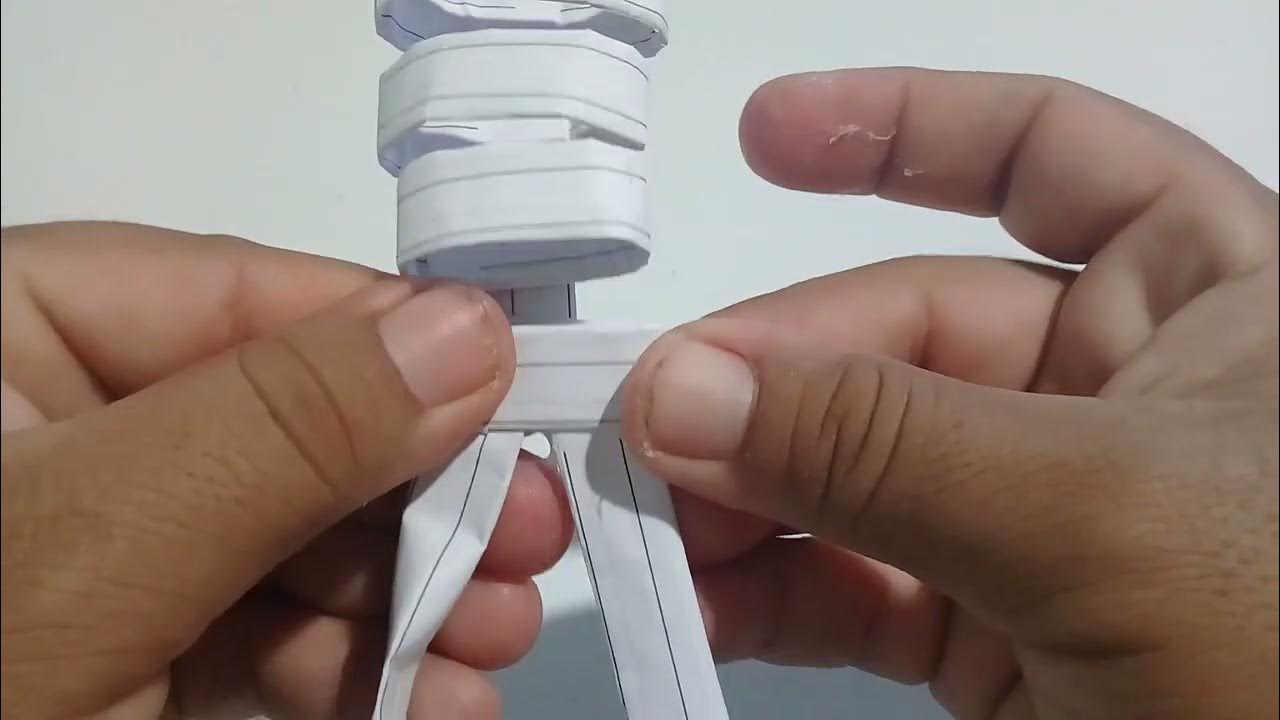 Tutorial Como Fazer Um Esqueleto De Papel Mais Fácil De Fazer Youtube