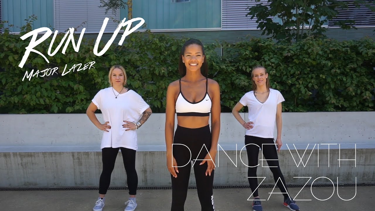 Dance with Zazou: Major Lazer - "Run Up" (Dance Tutorial) - YouTube