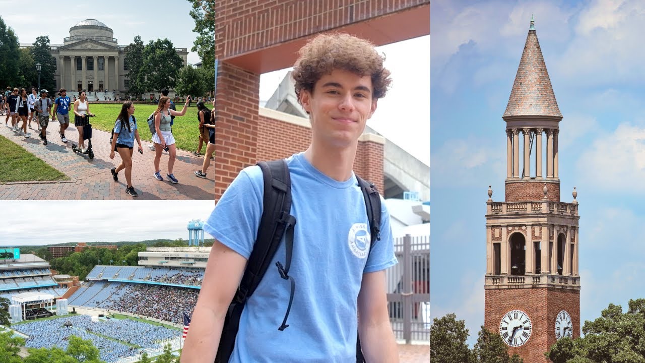 A Day as a Tar Heel (UNC-Chapel Hill Campus Tour) - YouTube