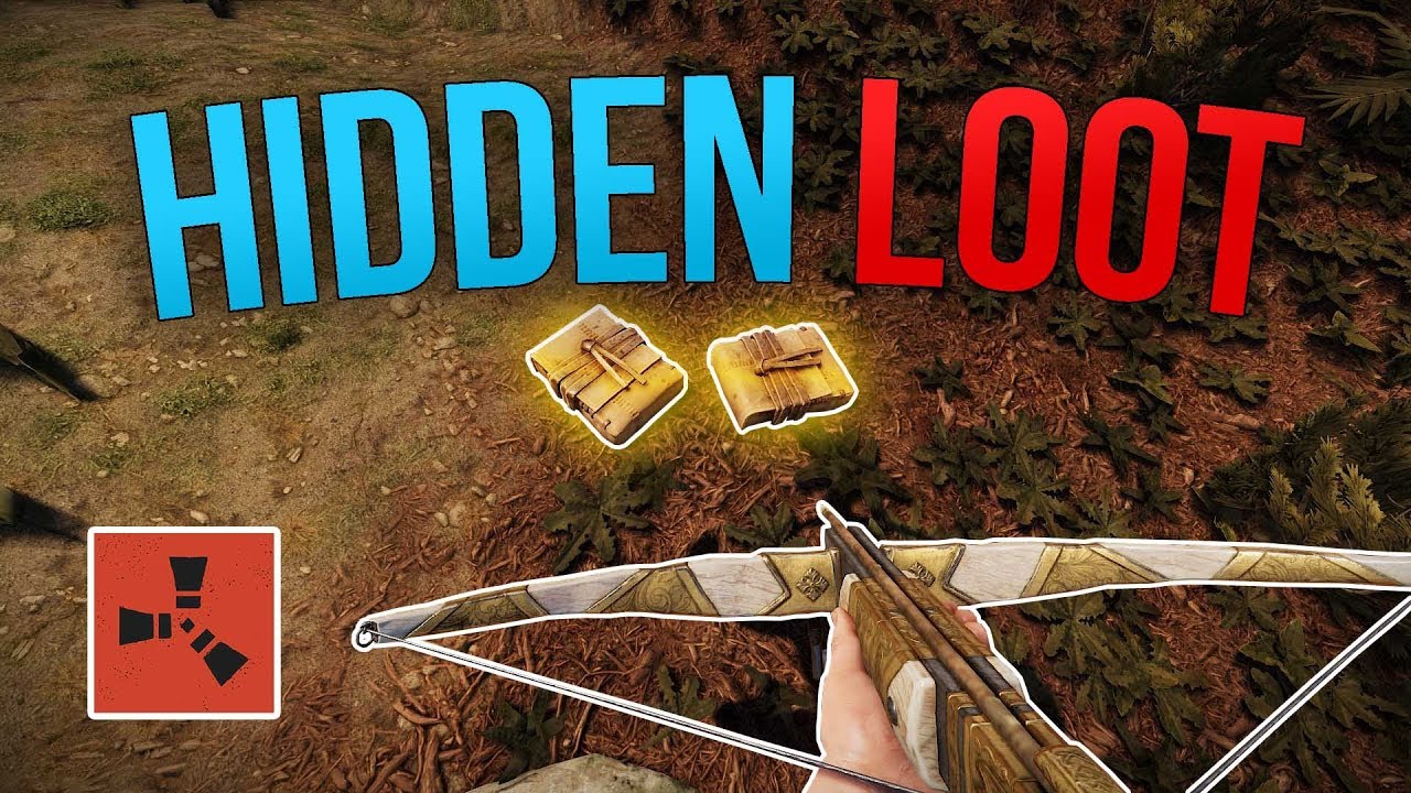 LUCKY STASH LOOT FIND! - Rust Solo - YouTube