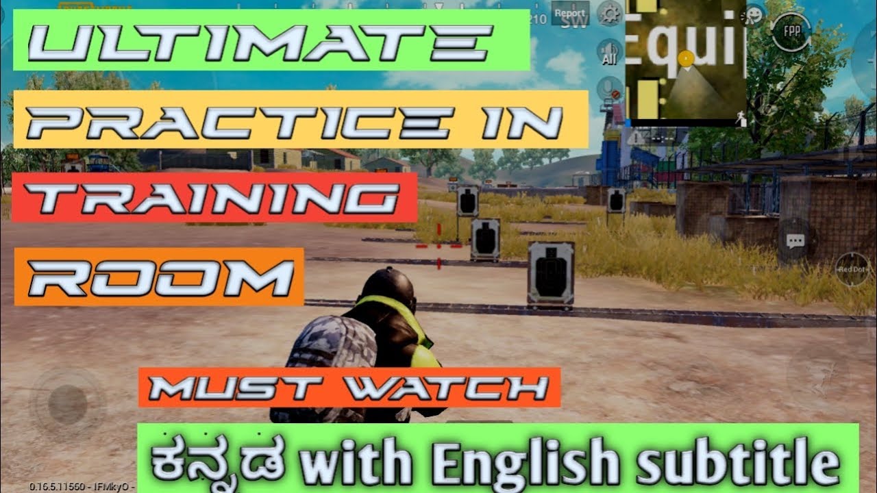 How to practice in training mode in pubg |How to practice in training ...