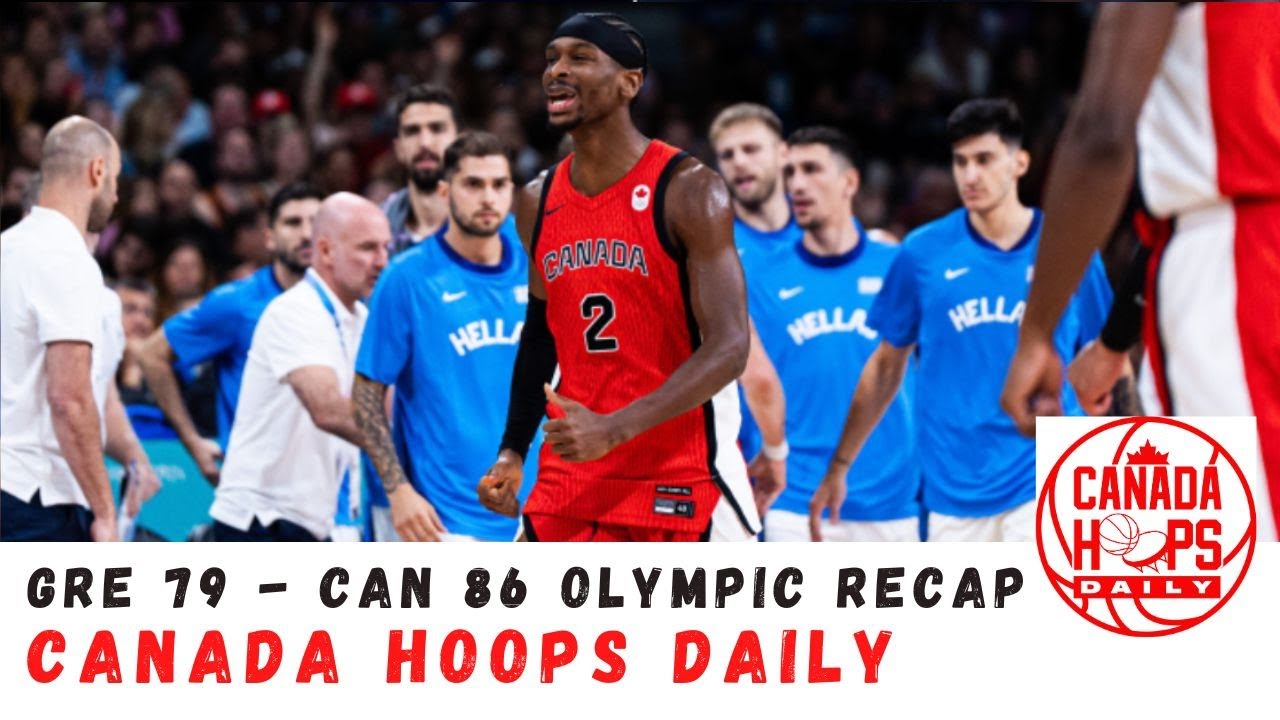SGA Plays The Closer For Canada vs Giannis/Greece in Olympic Win ...