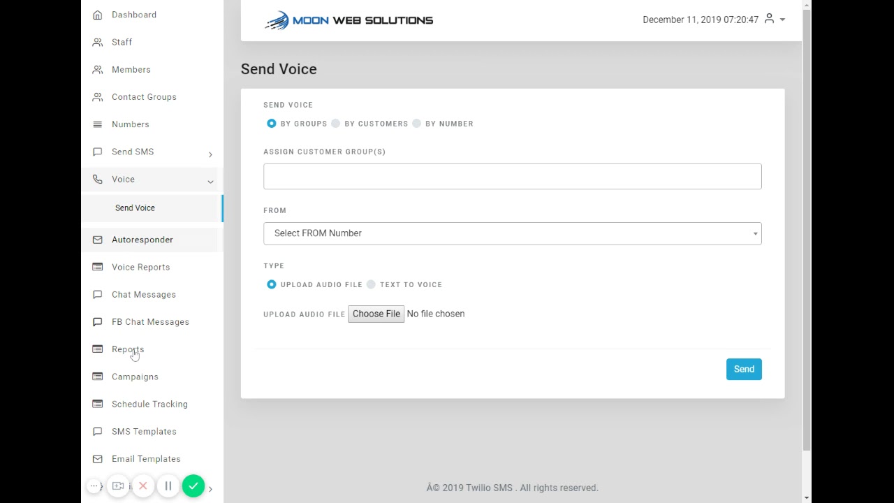 Bulk SMS CRM Software Script - YouTube