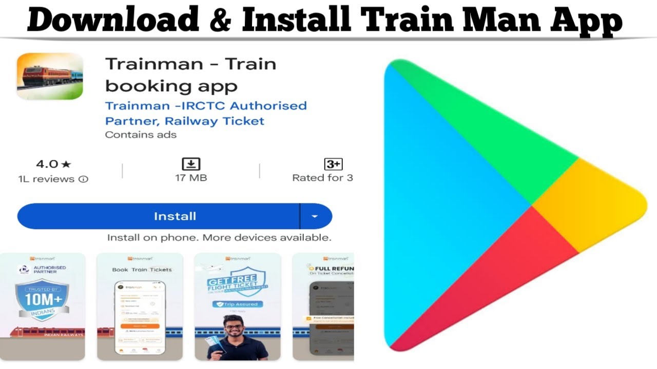Simplify Your Travel: Download & Install TrainMan App for Effortless ...