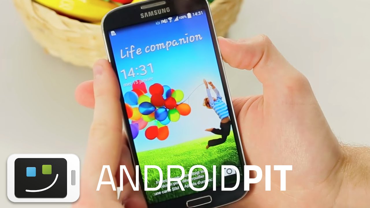 Android 4.4.2 sur le Samsung Galaxy S4 - YouTube