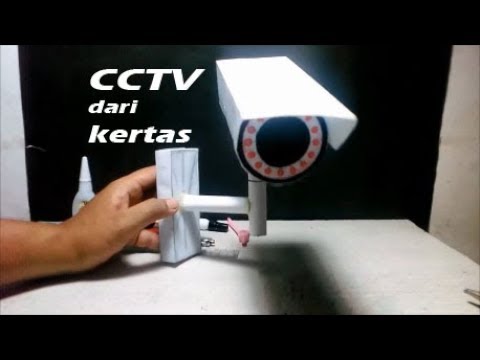 how to make cctv of the paper - YouTube