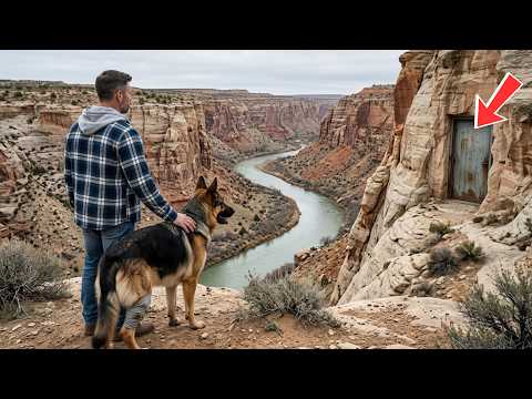 His Father Left Him a Worthless Canyon—Then His German Shepherd Found a Door in the Cliff