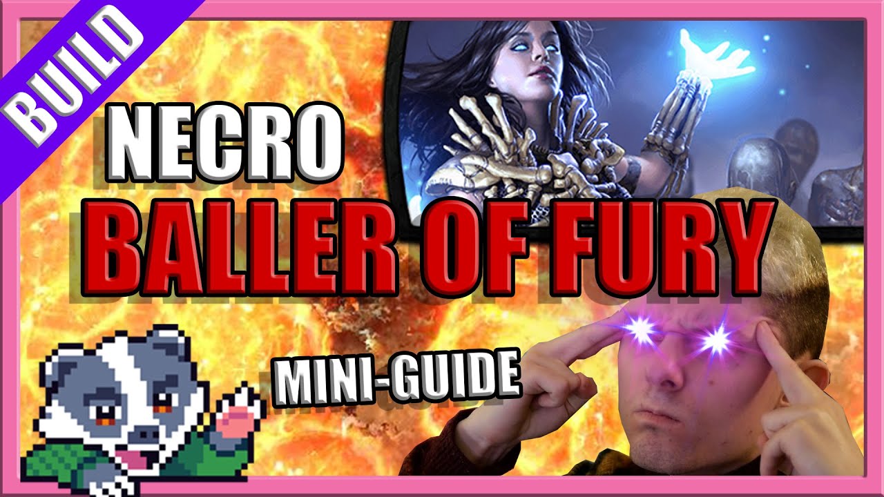[PoE 3.11] Baller of Fury - Necro VD/DD Spellslinger MINI-BUILD GUIDE ...