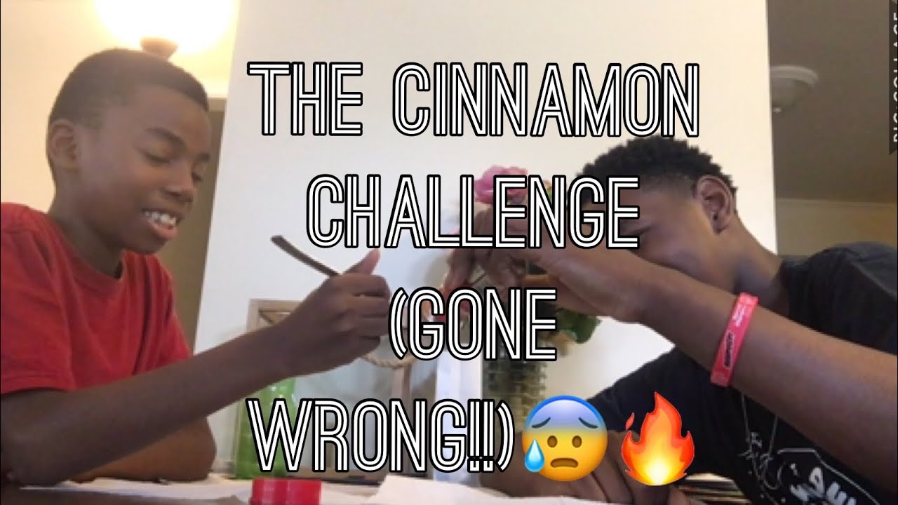 THE CINNAMON CHALLENGE (DEADLY ALMOST DIED)💀 - YouTube