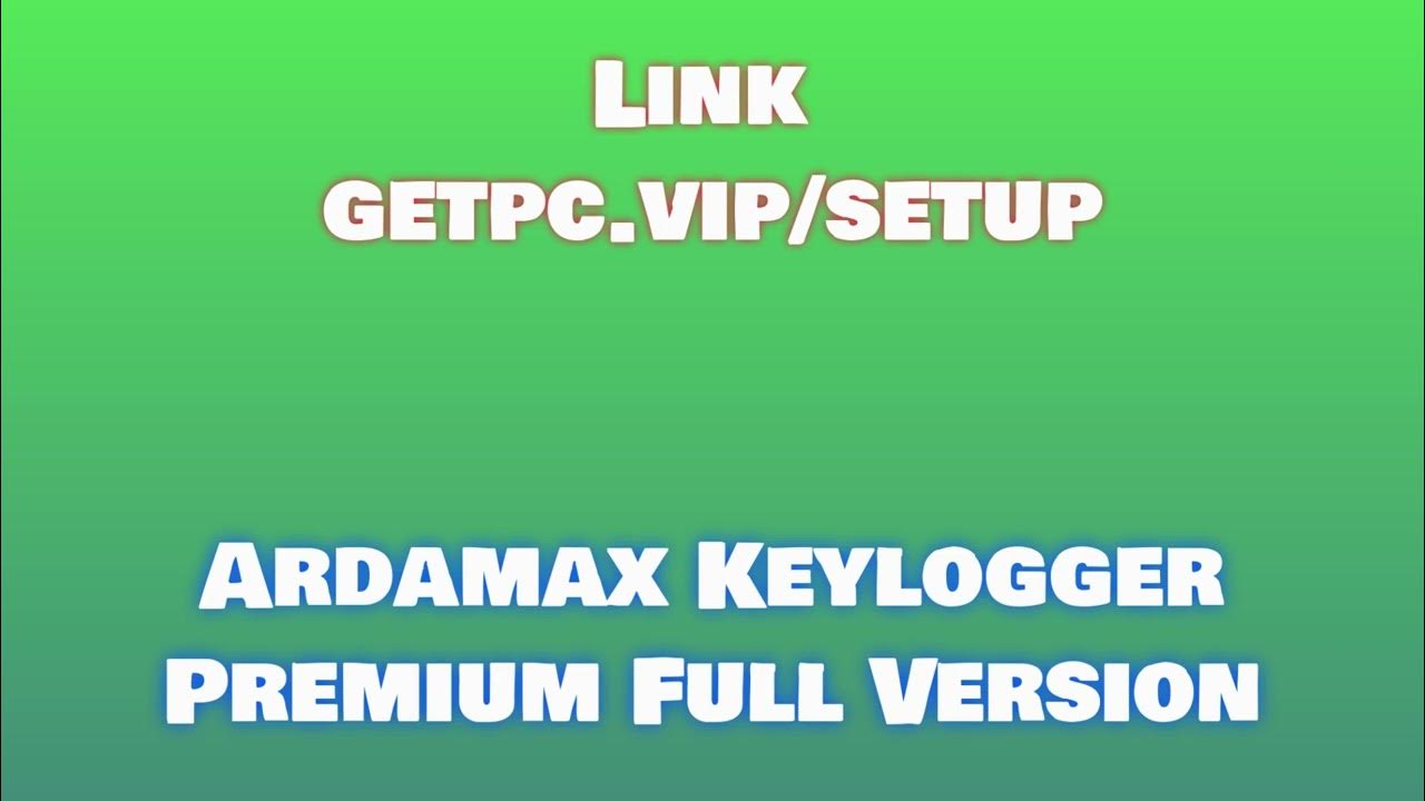 🔸Ardamax Keylogger😉 HOW TO INSTALL 💻PC/LAPTOP [TUTORIAL 2024 no charge🤩] - YouTube