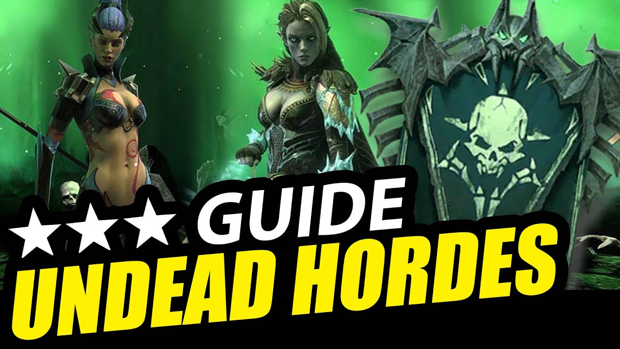 UNDEAD HORDES Faction Wars Guide - BOSS GUIDE and HOW TO 3-STAR EVERY ...