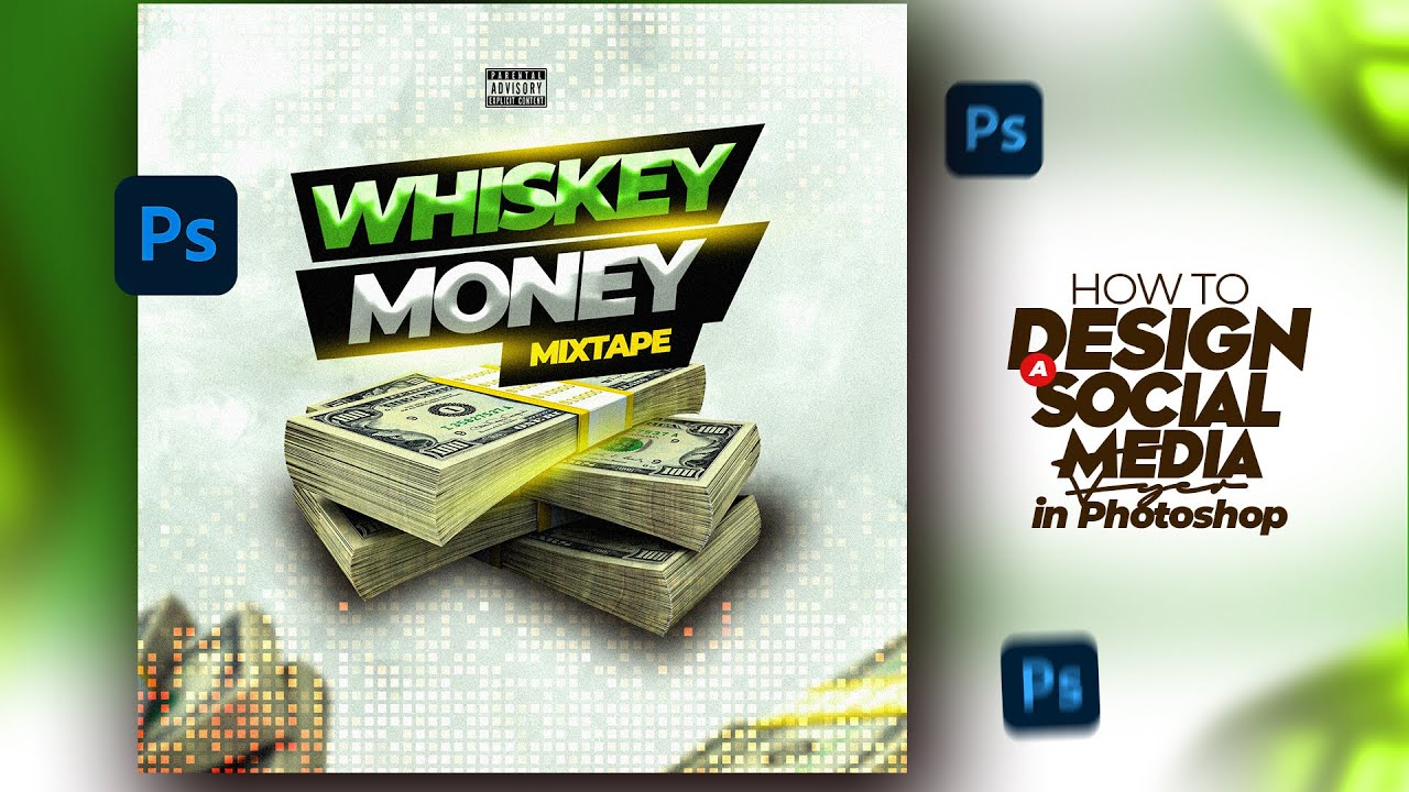 How to Design a Professional Mixtape Cover in Photoshop – Step-by-Step ...