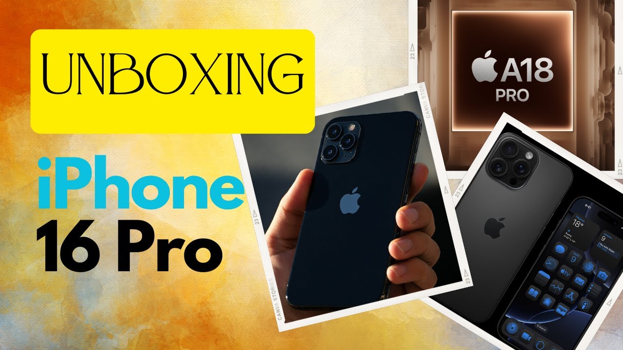 iPhone 16 Pro Unboxing & First Impressions! (vs iPhone 12 Pro) - YouTube