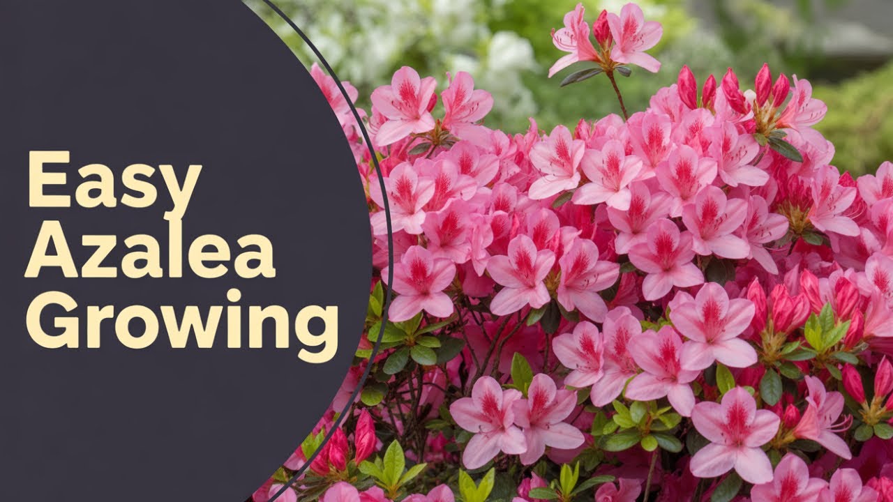 How To Grow Amazing Azaleas At Home - YouTube