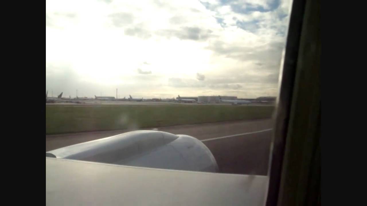 The last BA 757 flight - Take off - YouTube