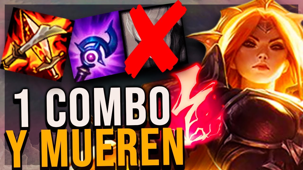 💀¡MUEREN DE UN COMBO!💀 LEONA FULL AP MID ES IMPARABLE | League of ...