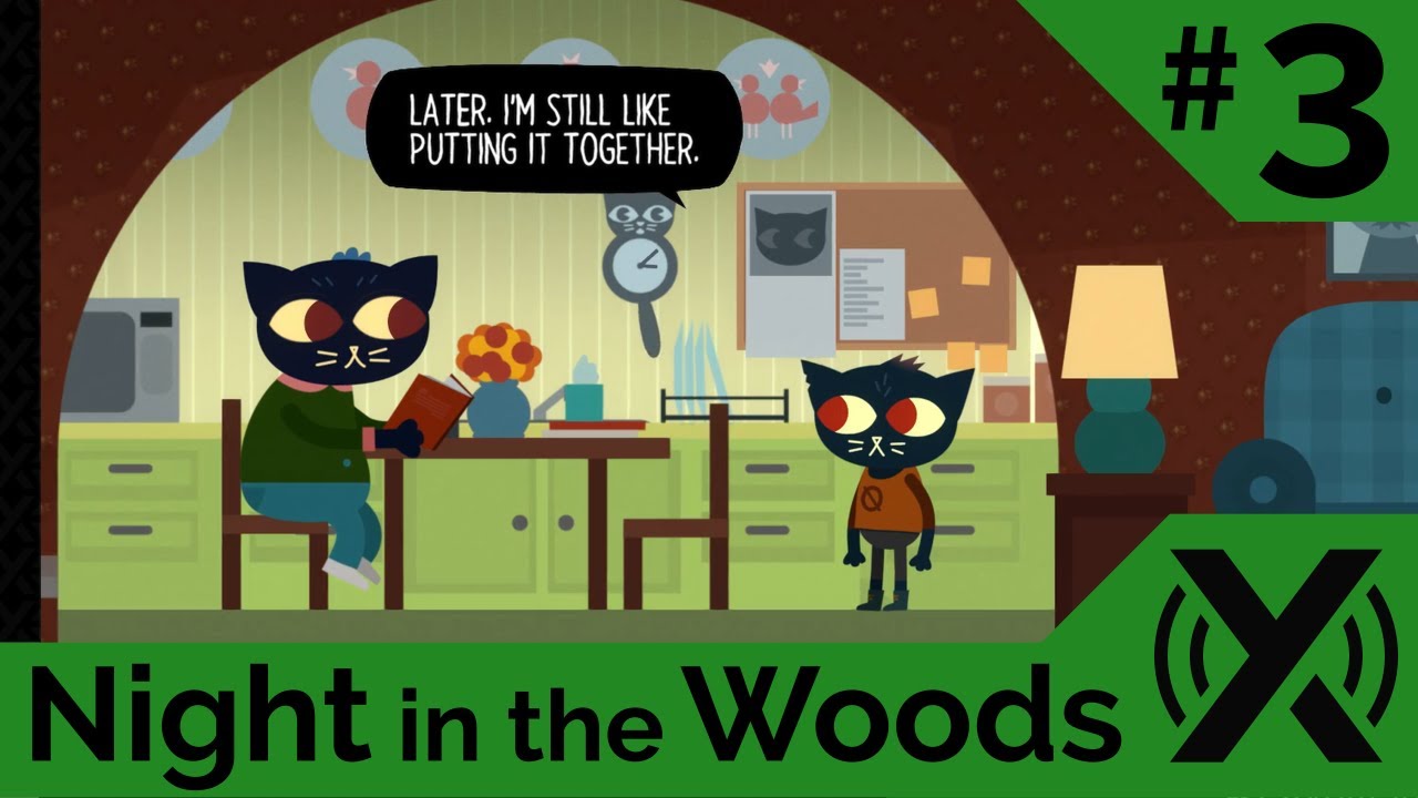 Xyrill plays Night in the Woods #3: An uncaring god for an uncaring ...