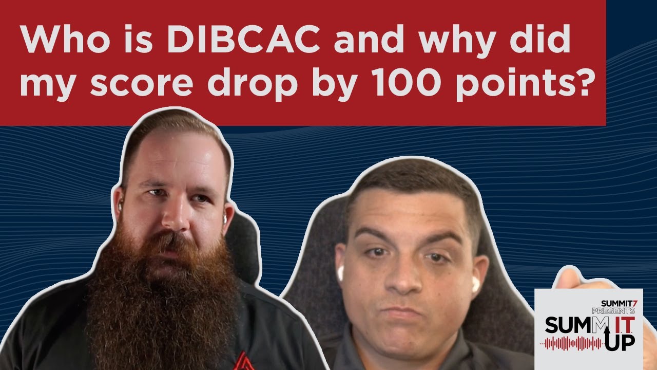 Who is DIBCAC and why did my score drop by 100 points? - YouTube