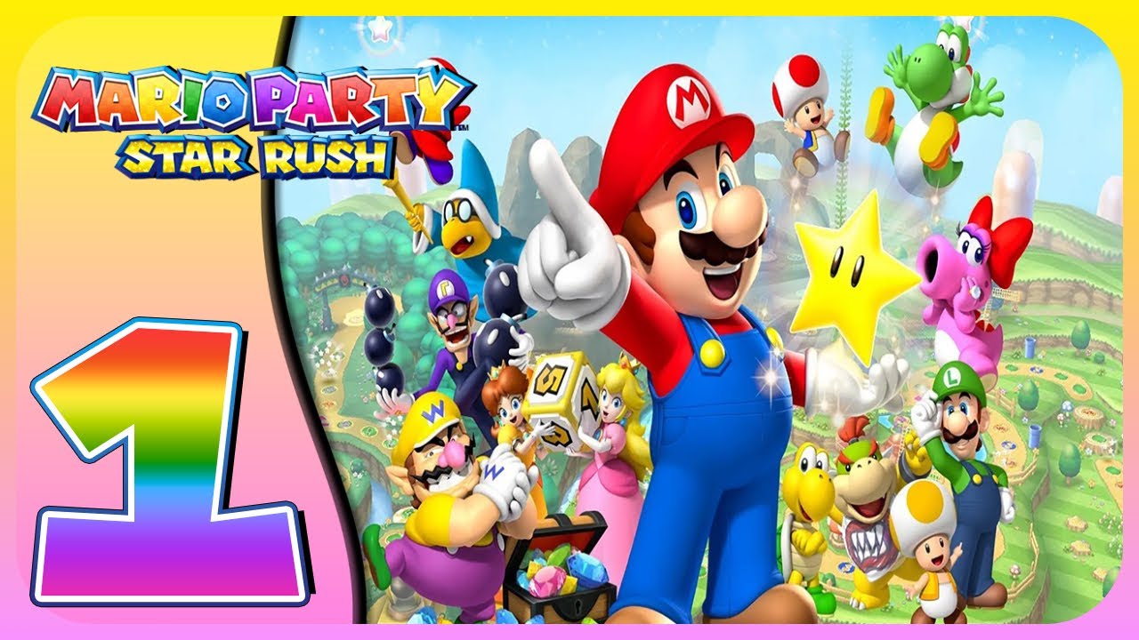 Mario Party Star Rush Walkthrough (3DS) (No Commentary) Part 1: World ...