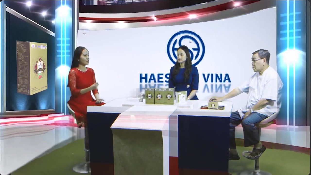 Talk Show "Sức Khỏe Vàng": Nước Uống Quả Sâm - Công ty HAESONG VINA ...