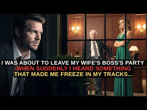 I Was About to Leave My Wife’s Boss’s Party — Then I Heard Something That Froze Me in Place