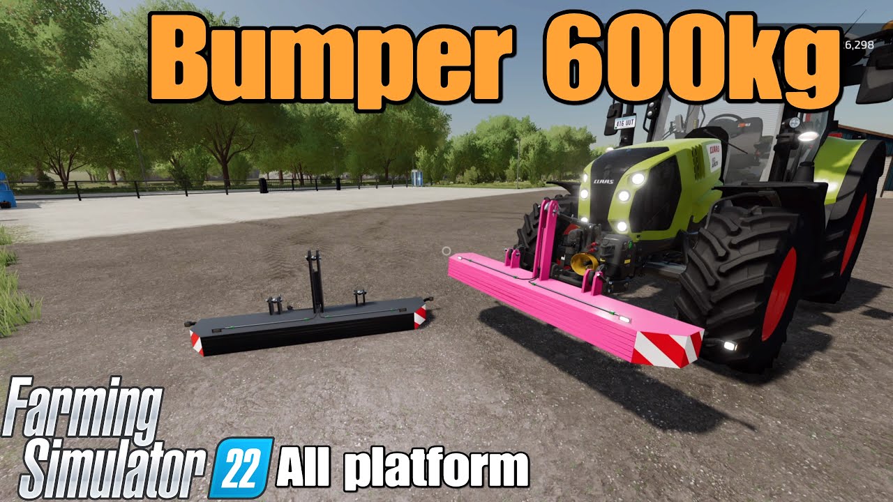 Bumper 600kg / FS22 mod for all platforms - YouTube