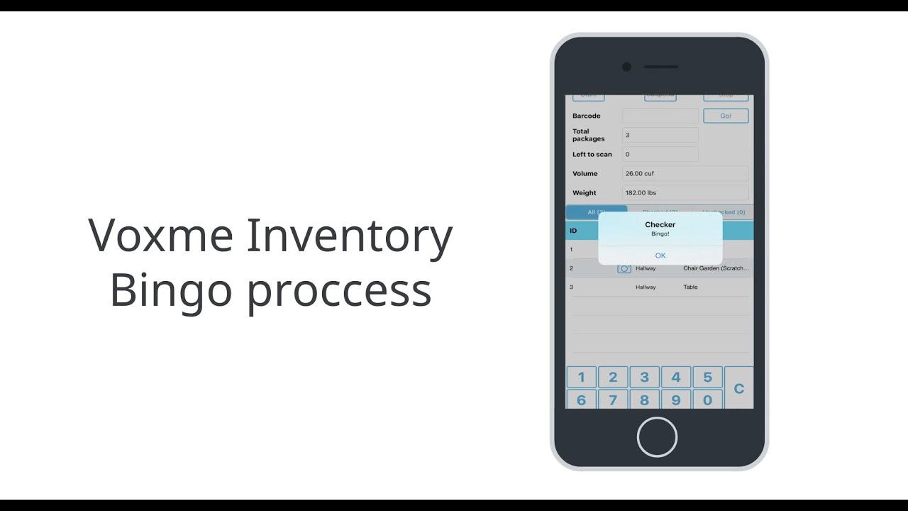 Voxme Inventory Bingo process - YouTube