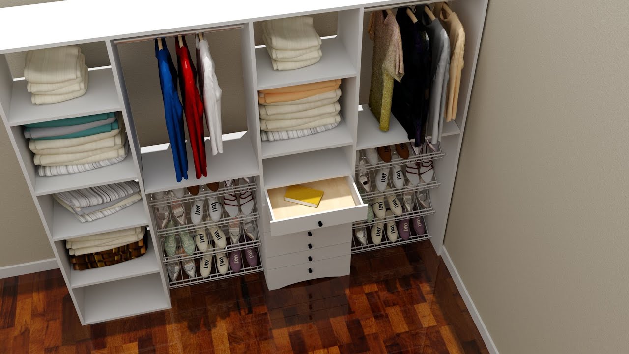 Closet Design Software - Pro100 - YouTube