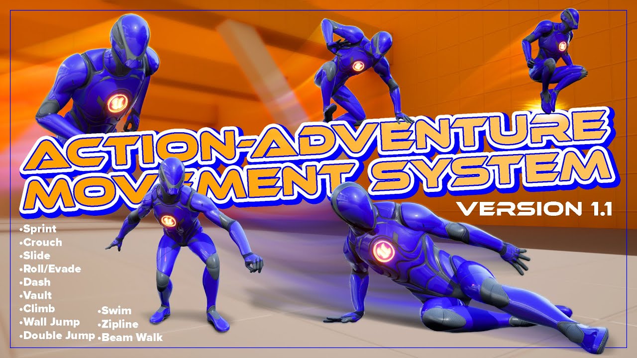 Action-Adventure Movement System v1.1 Integration Tutorial and Overview ...