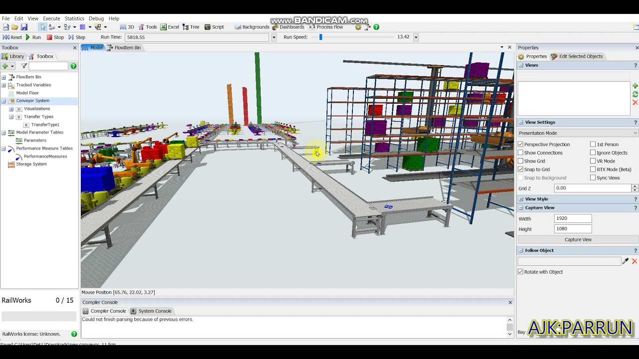 Conveyor Systems by Flexsim Software - YouTube