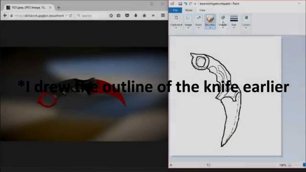 Pixel/Speed Art: *StatTrak Karambit Crimson Web (+Tiger Tooth) By Jake ...