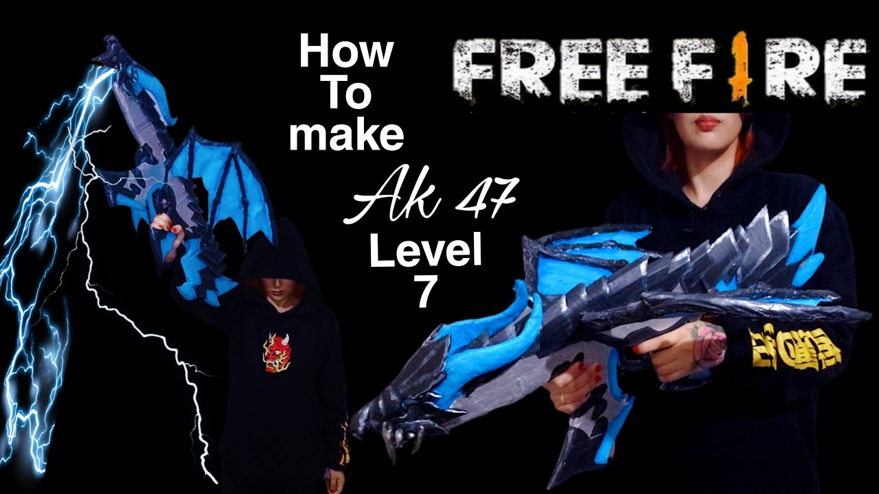 How to Make the Blue Flame Dragon AK47 - LV7 - FIRST PART - YouTube