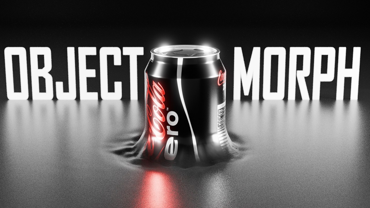 Super Easy Object Morphing FX | Tutorial #blender3d #3danimation #vfx ...