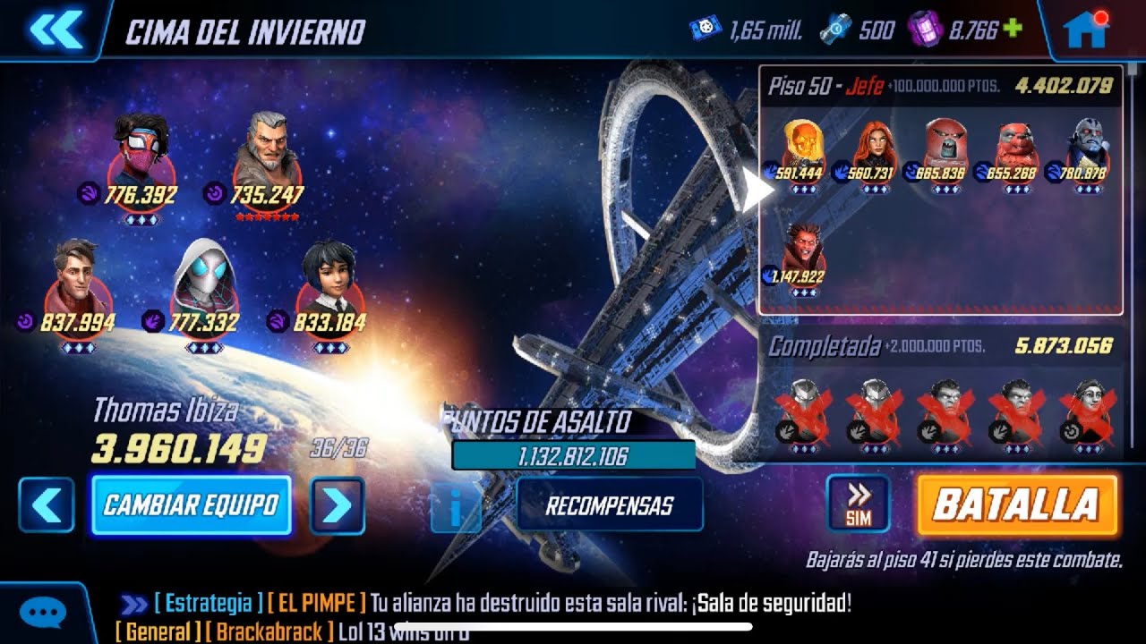 Floor 50 Winter's Peak Sps OML / Piso 50 Cima de Invierno Spider ...