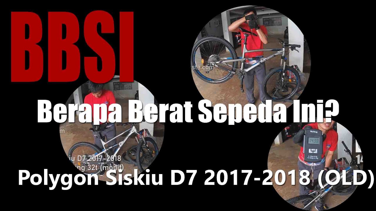 Berapa Berat Sepeda Ini (BBSI) MTB XC Full Suspension Polygon Siskiu D7 ...