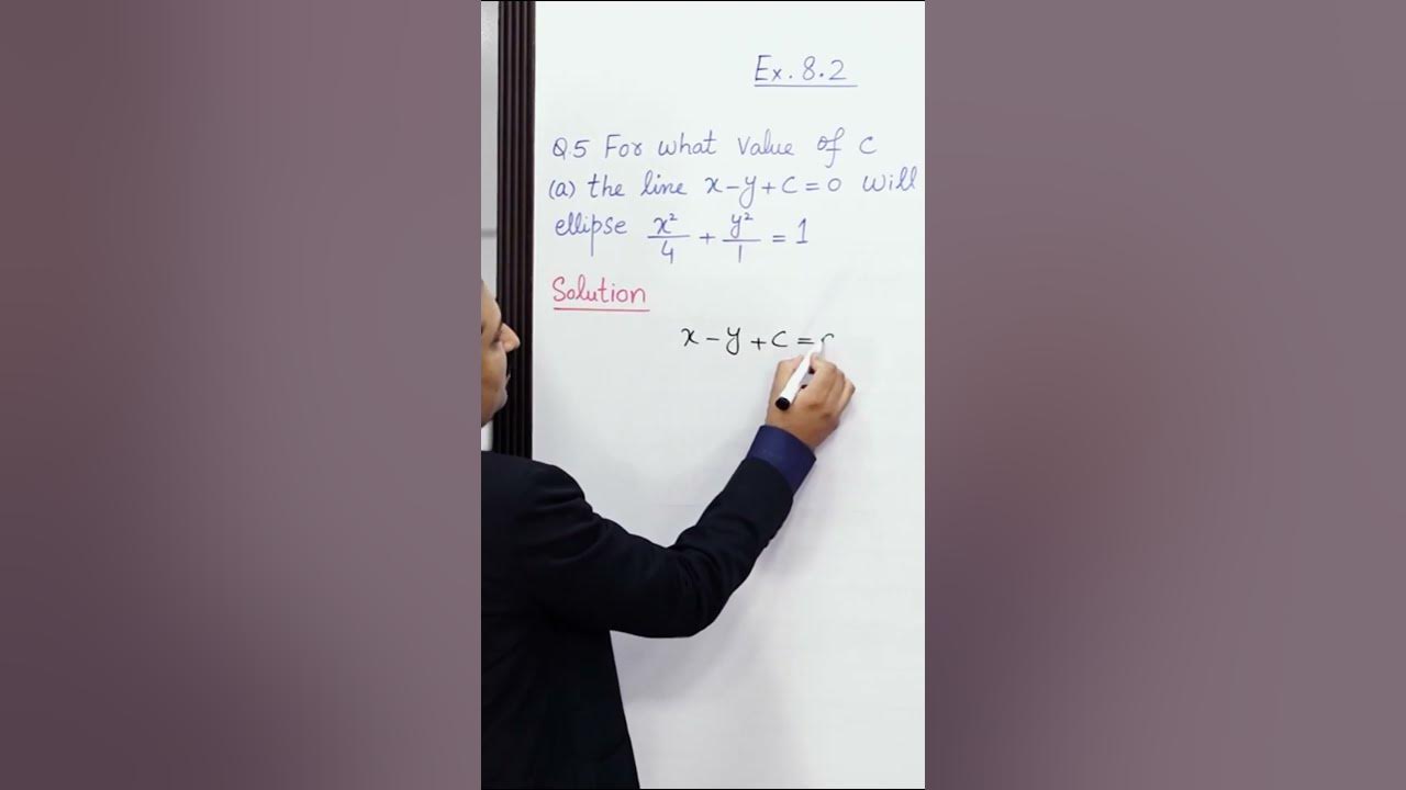 PGC Lectures-Inter Part 2-KPK Board-Mathematics-Chapter 08-Ex-8.2, Lec 05. Problems 5 - YouTube