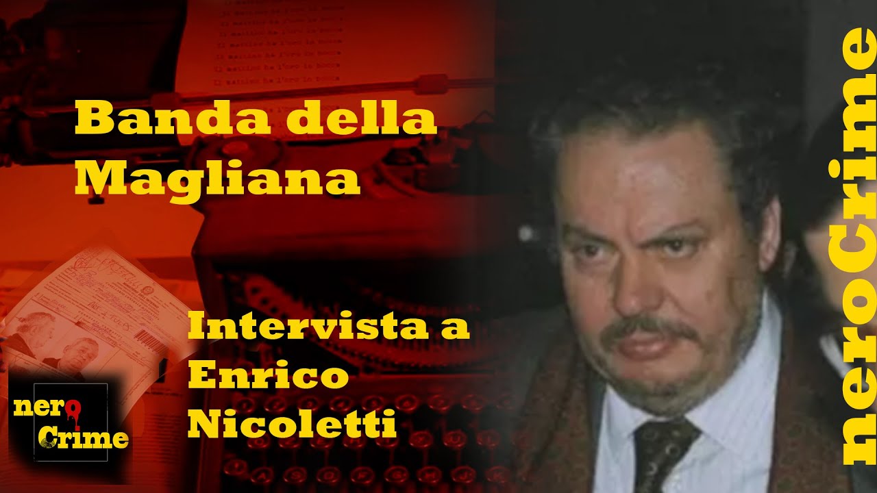 Banda della Magliana - Intervista a Enrico Nicoletti - YouTube