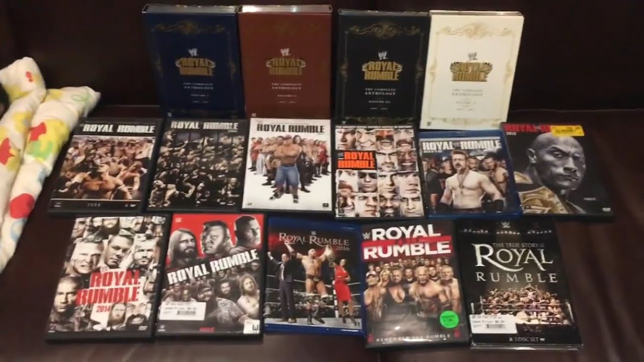 DVD & Blu-Ray Collections - WWE Royal Rumble (2018) - YouTube