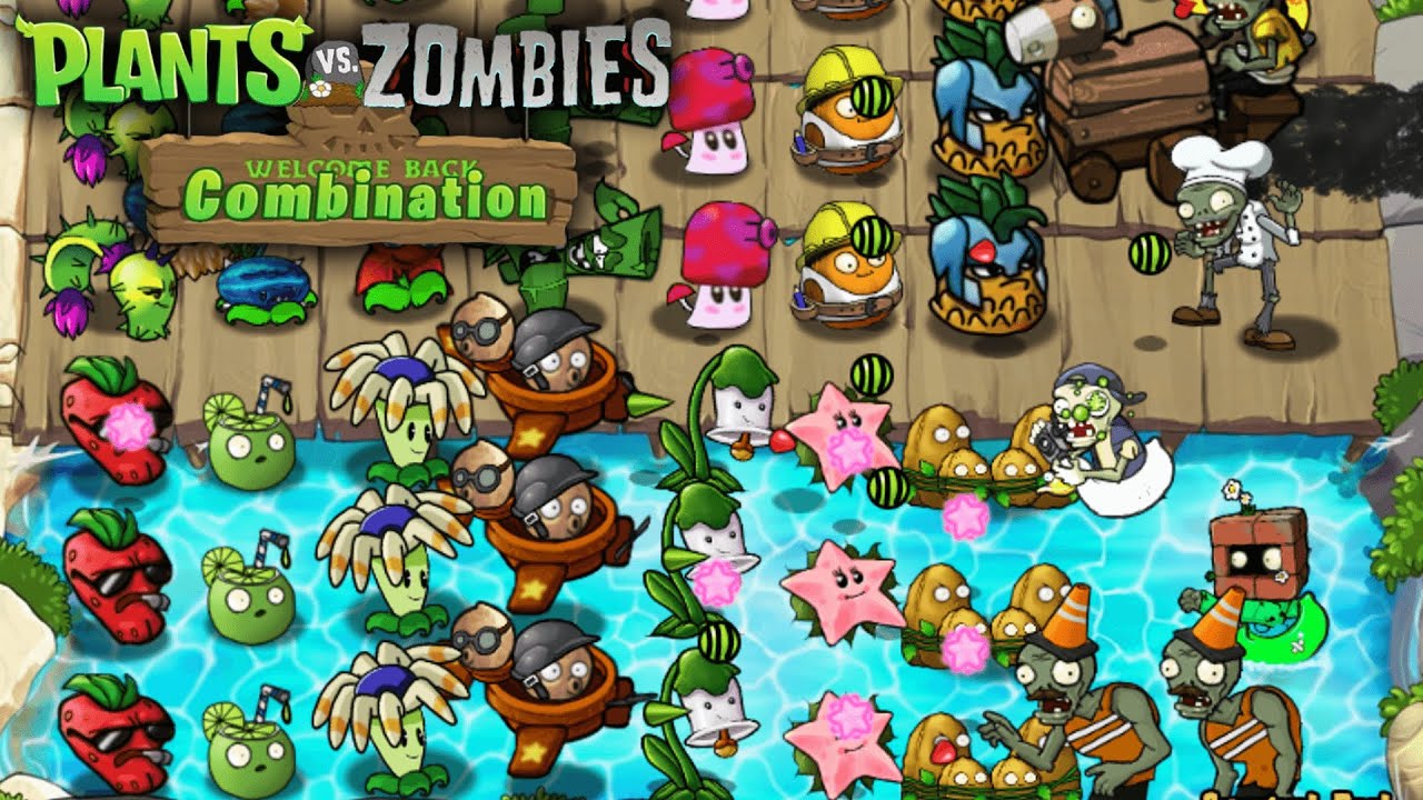 Plants vs Zombies Combination | Sergeant Strongberry, Spineapple ...